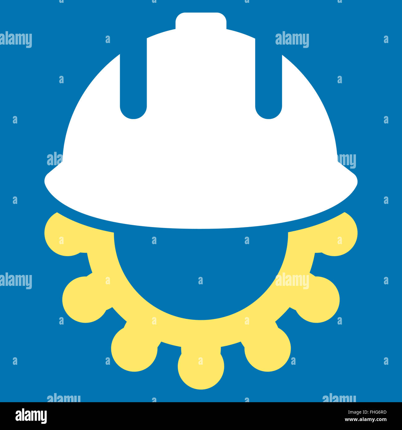 Development Flat Icon Stock Photo - Alamy