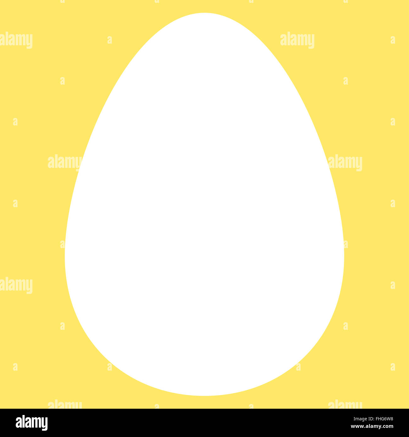 Egg flat white color icon Stock Photo - Alamy Egg flat white color icon Stock Photo - Alamy