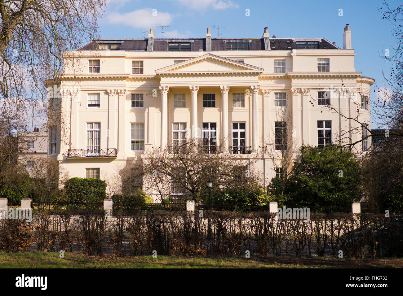 Villa designed by John Nash in Regents park Cambridge gate london in ...