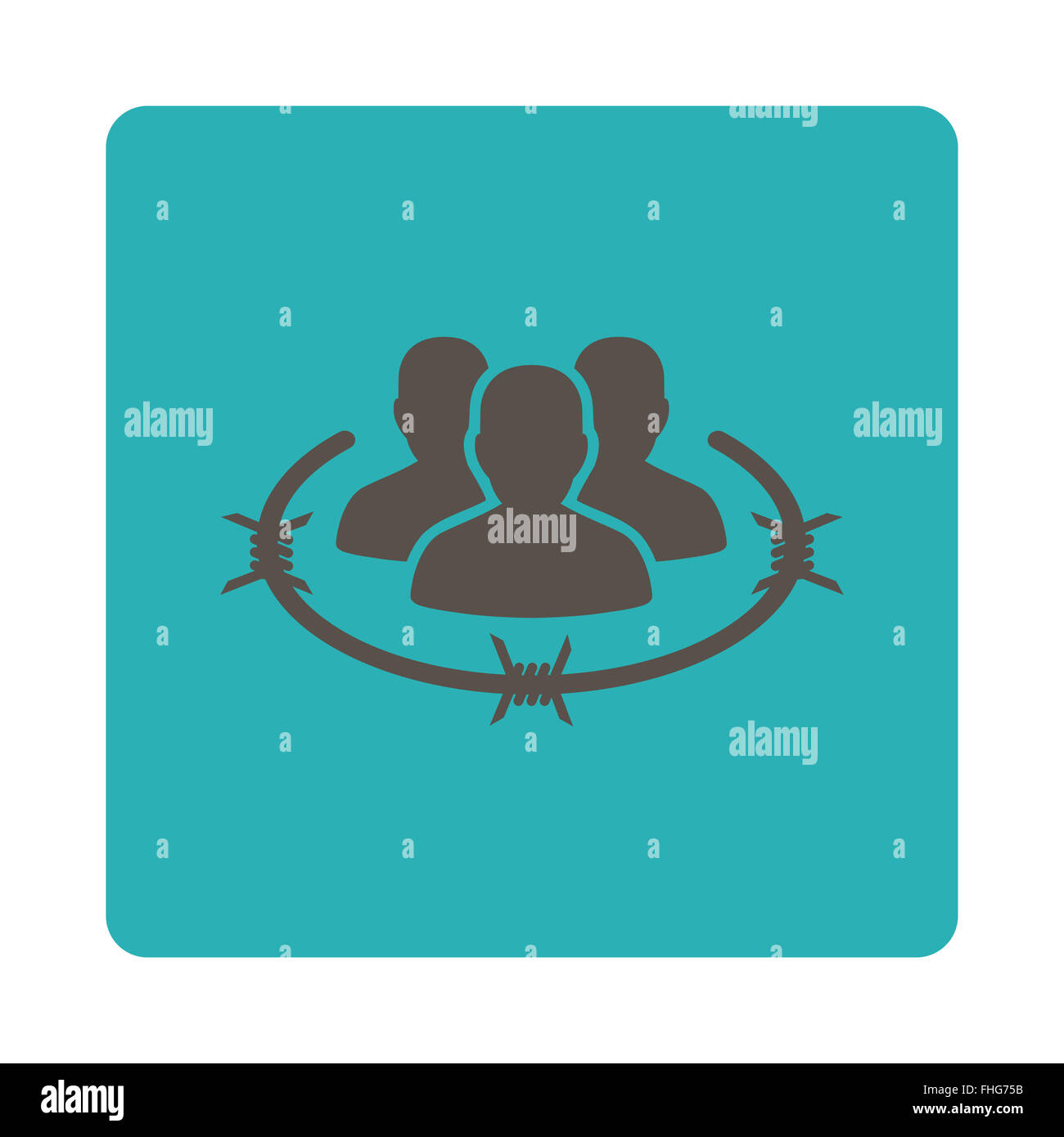 Strict management icon hi-res stock photography and images - Alamy