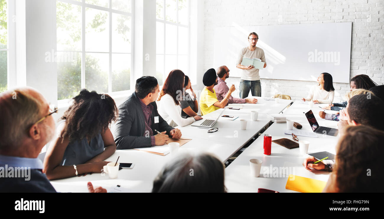 Meeting Business Corporate Business Connection Concept Stock Photo - Alamy