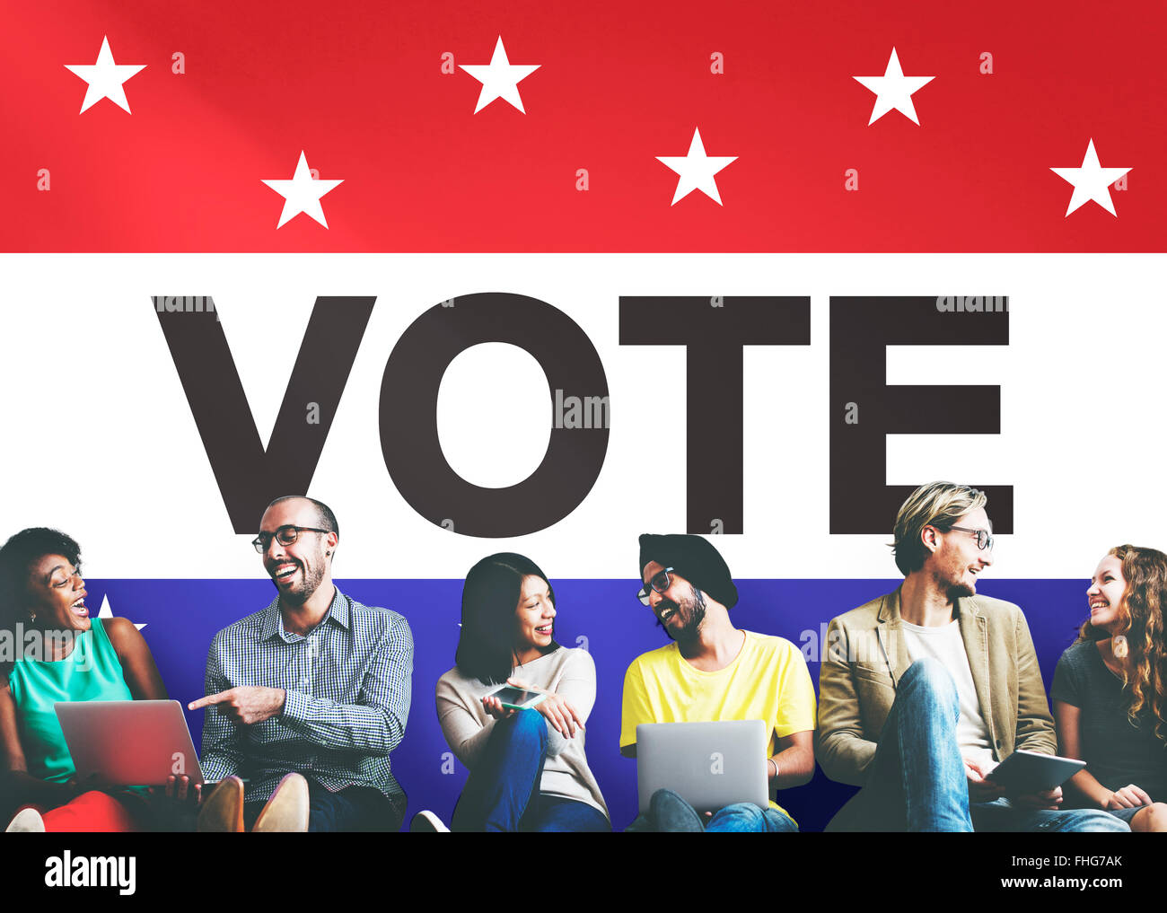 Asian voter voting hi-res stock photography and images - Alamy