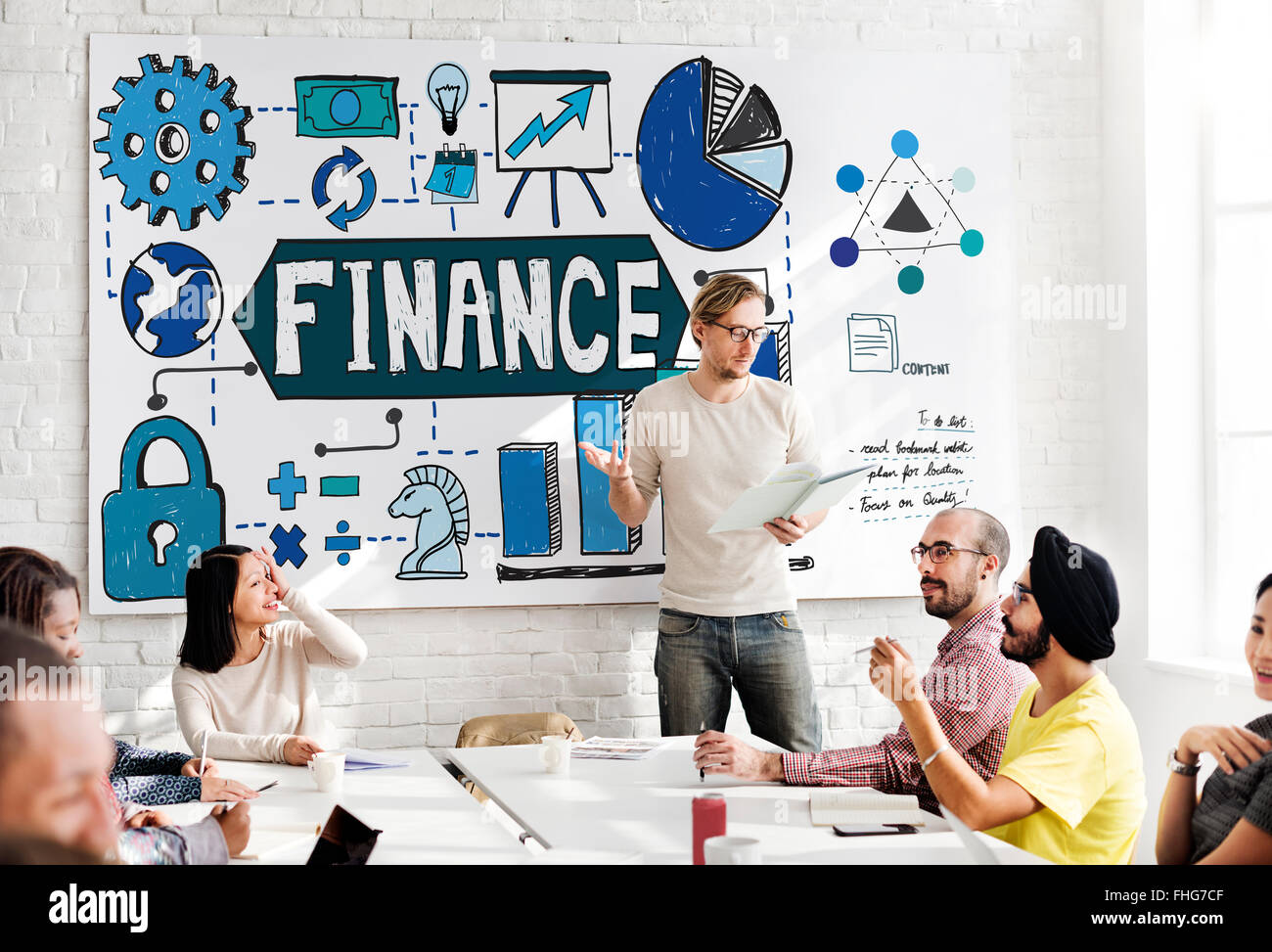 Finance Financial Economy Budget Bookkeeping Concept Stock Photo - Alamy