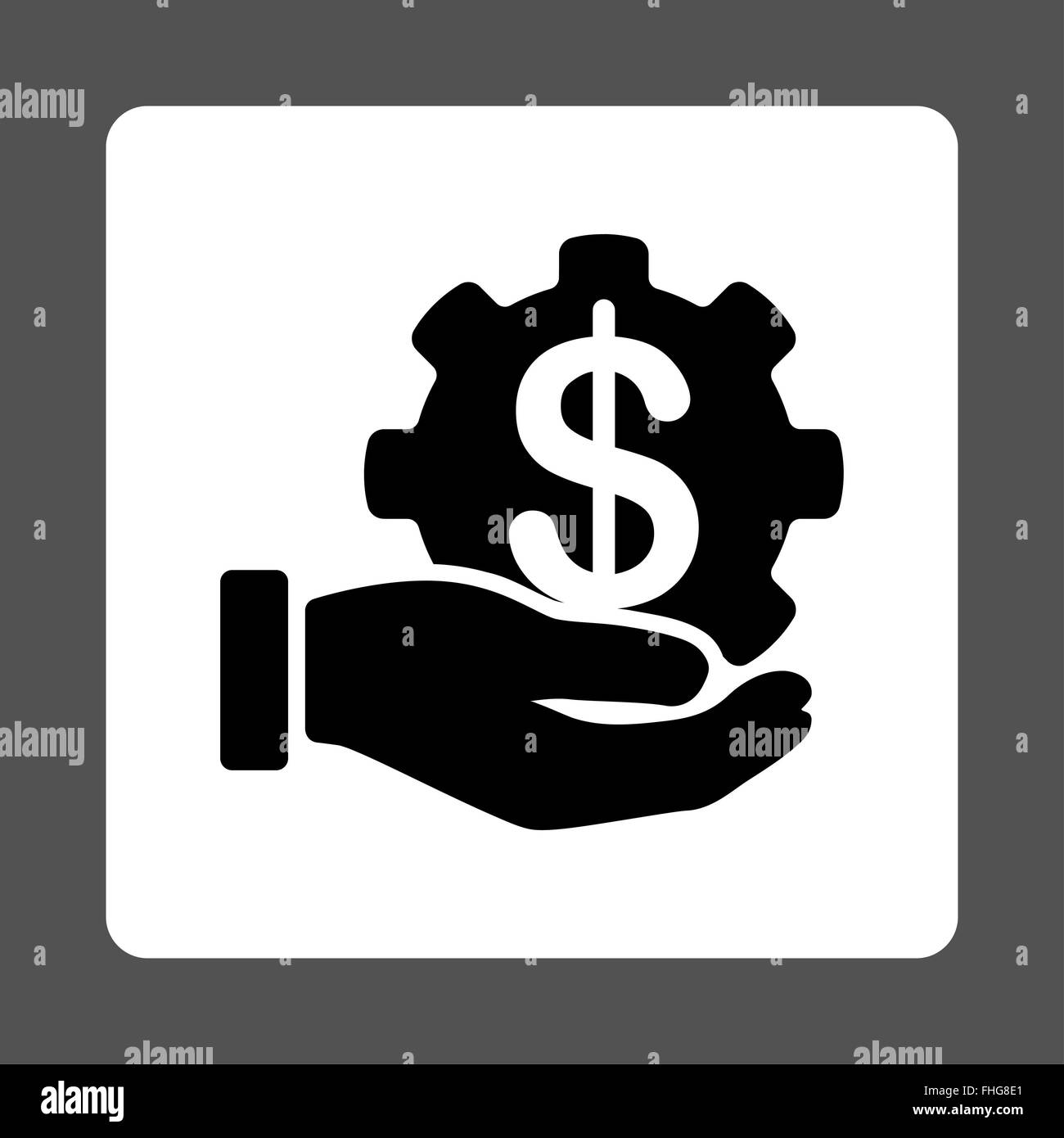 Payment Service Icon Stock Photo - Alamy