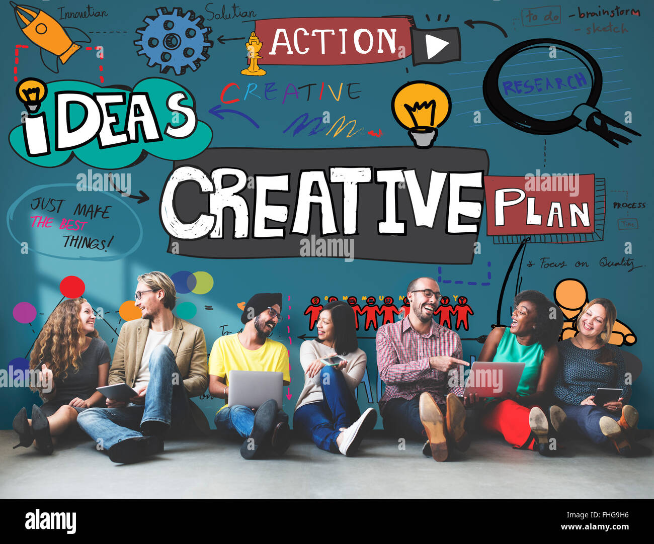 Creative Design Innovation Inspire Concept Stock Photo - Alamy