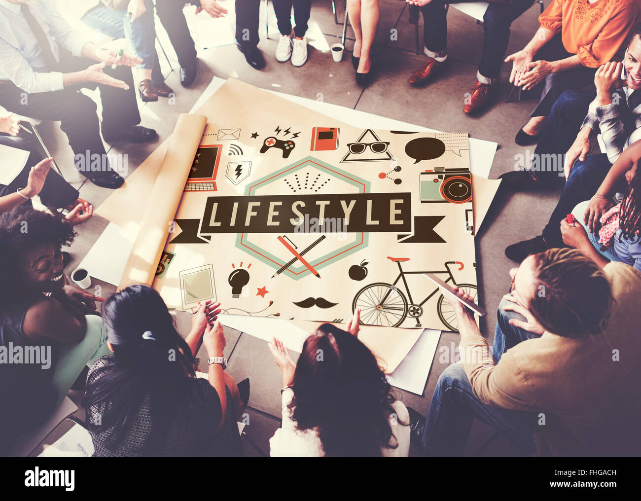 Lifestyle Hobby Passion Habits Culture Behavior Concept Stock Photo - Alamy