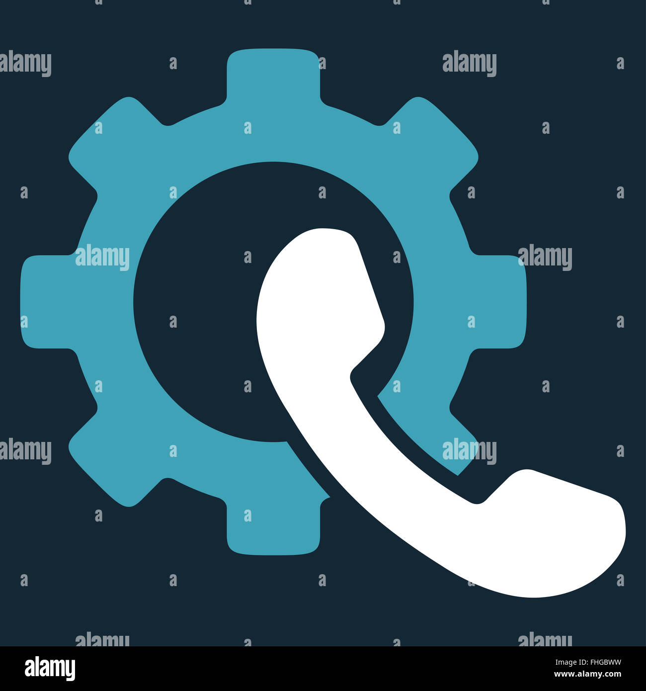 Phone Configuration Icon Stock Photo - Alamy