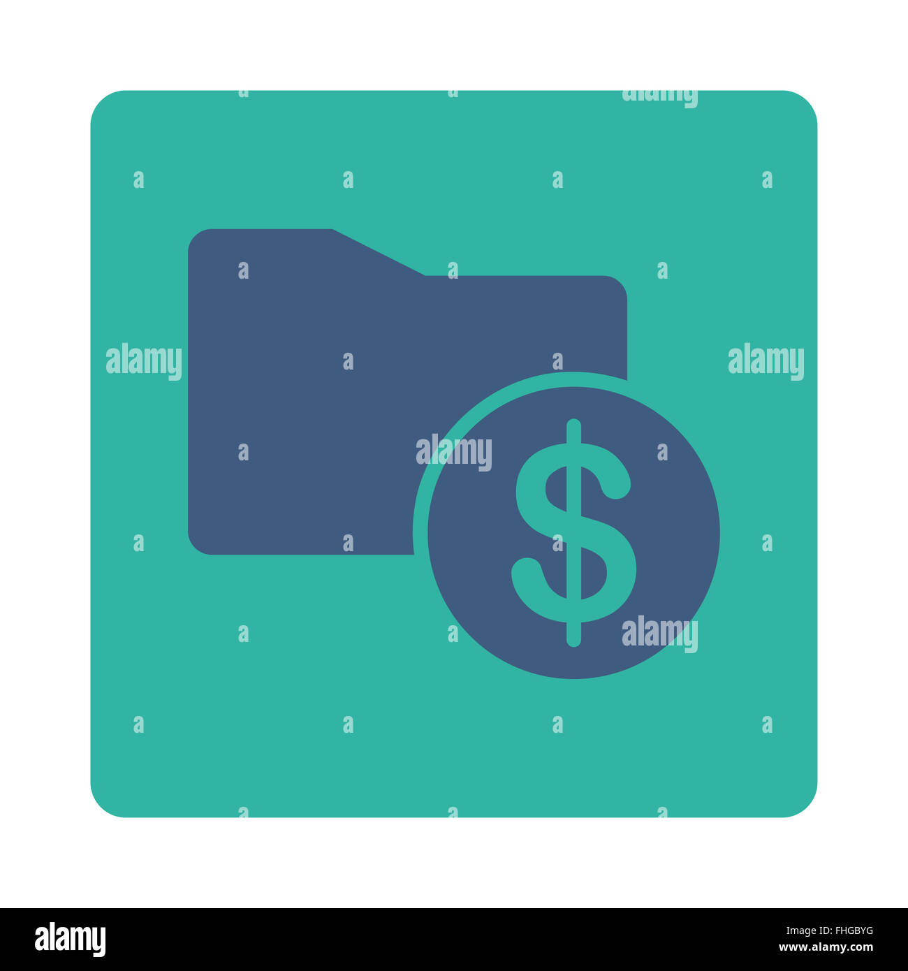 Money Folder icon Stock Photo - Alamy