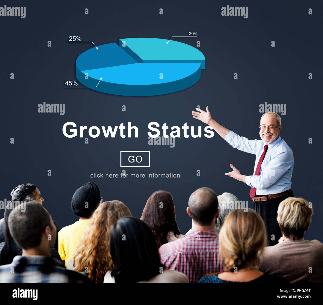Growth Status Data Development Business Concept Stock Photo - Alamy
