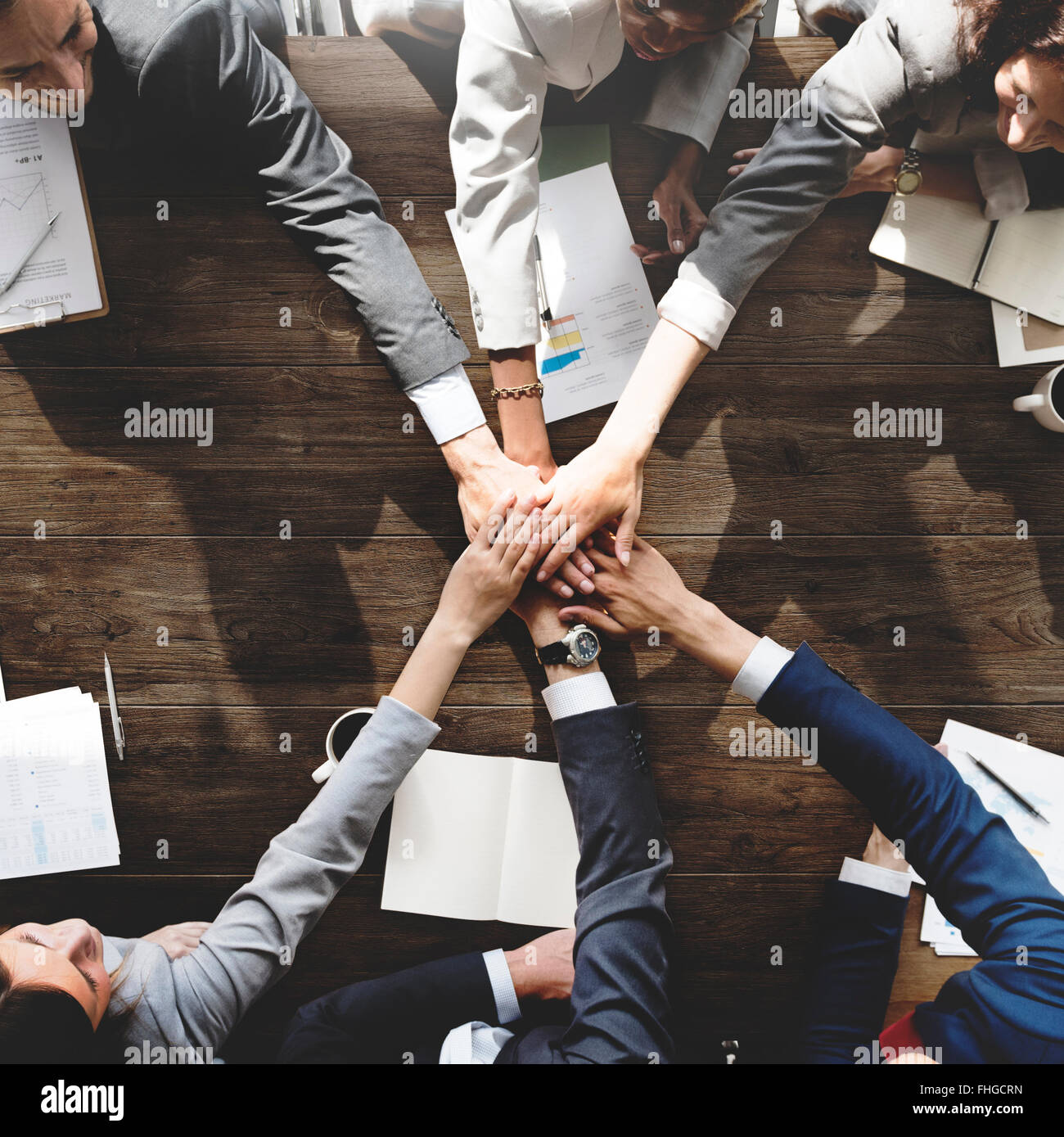 Business People Meeting Corporate Connection Togetherness Concept Stock ...