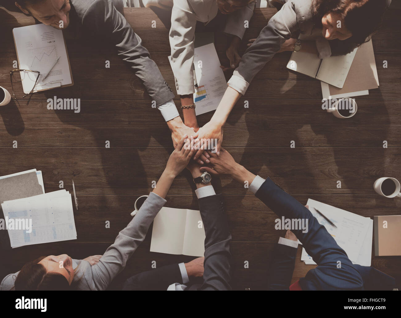 Business People Meeting Corporate Connection Togetherness Concept Stock ...