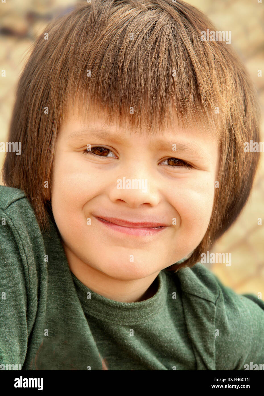 Portrait of a Boy Stock Photo - Alamy