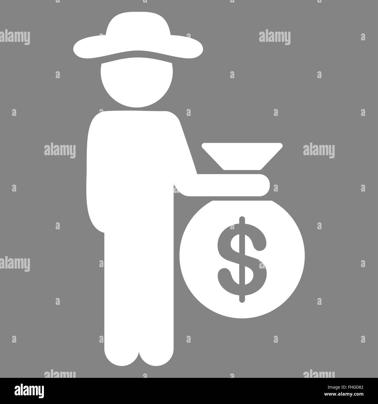 Male Investor Icon Stock Photo - Alamy