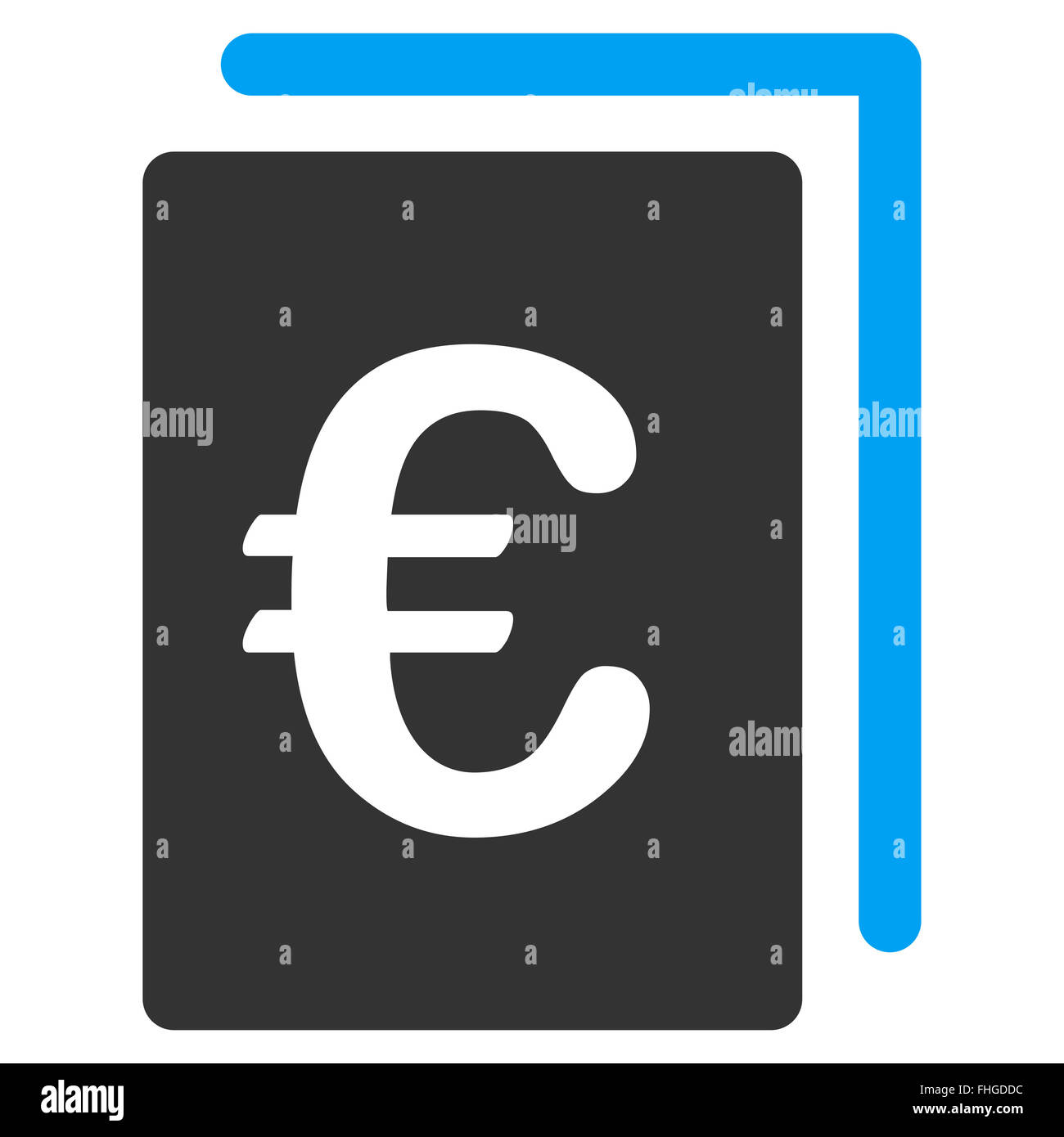 Euro File Icon Stock Photo - Alamy