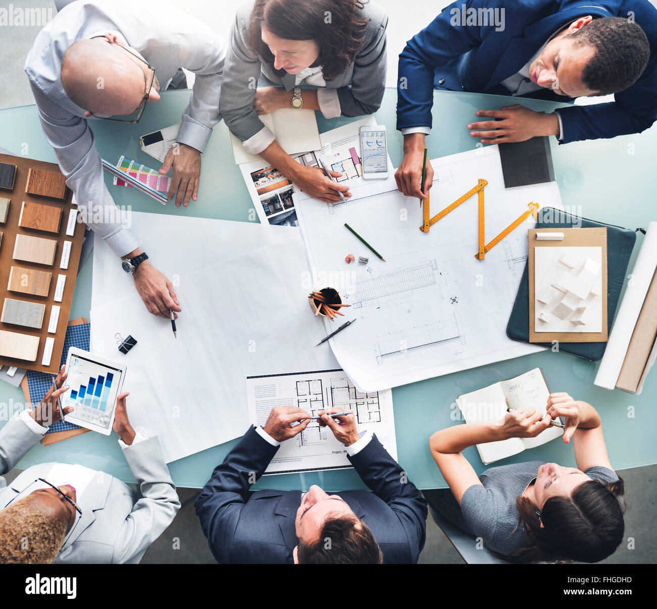 Blueprint planning hi-res stock photography and images - Alamy