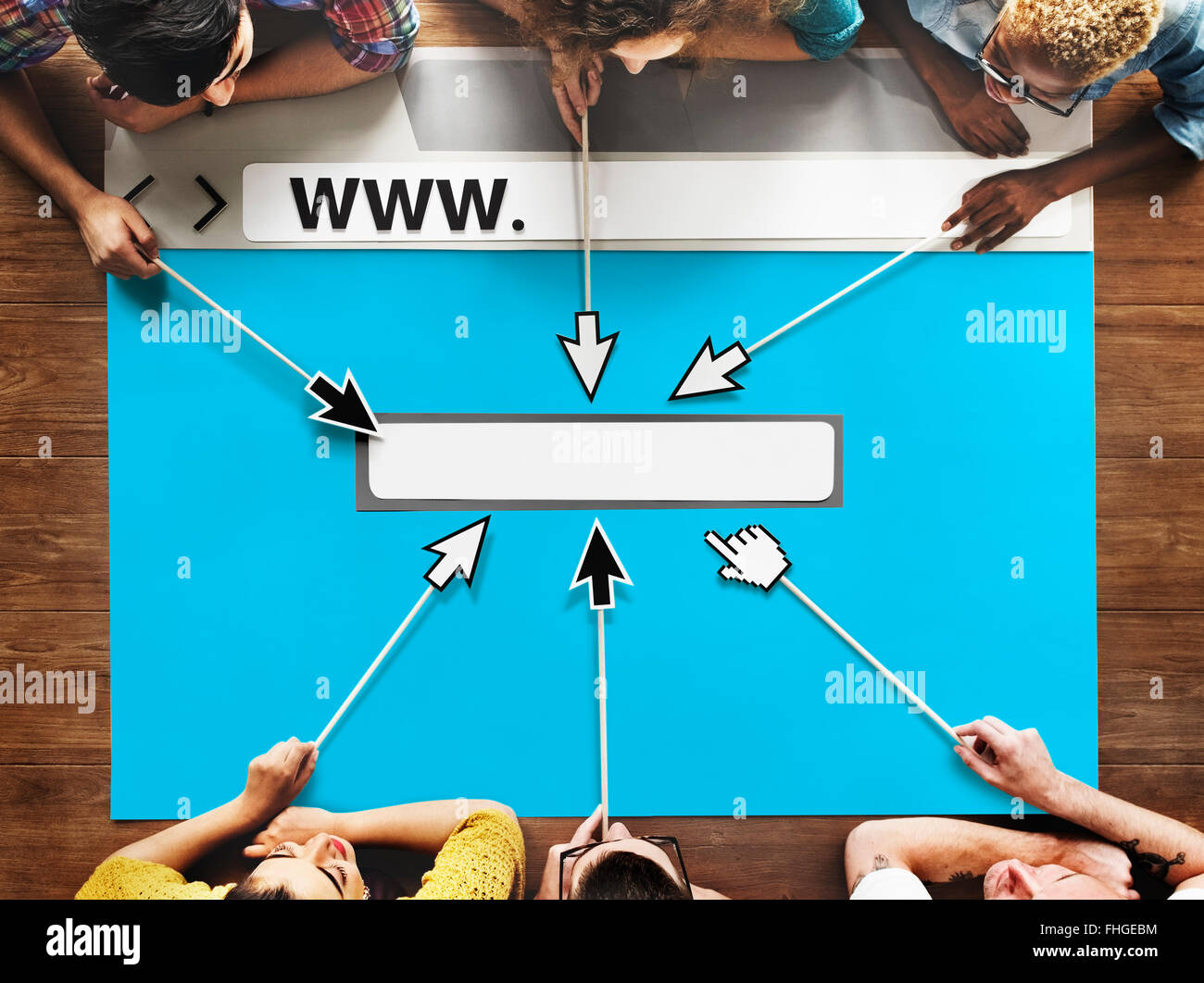 Diverse people illustration hi-res stock photography and images - Alamy