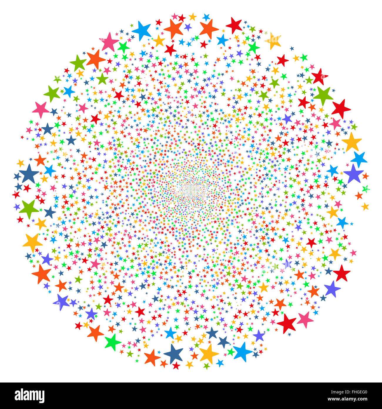 Fireworks Star Sphere Stock Photo - Alamy