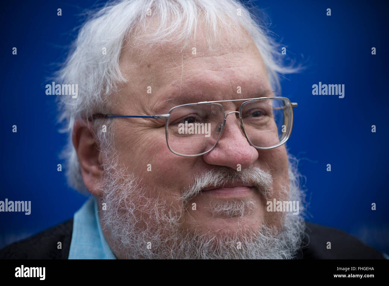 Legendary American author George R R Martin pictured at the Edinburgh ...