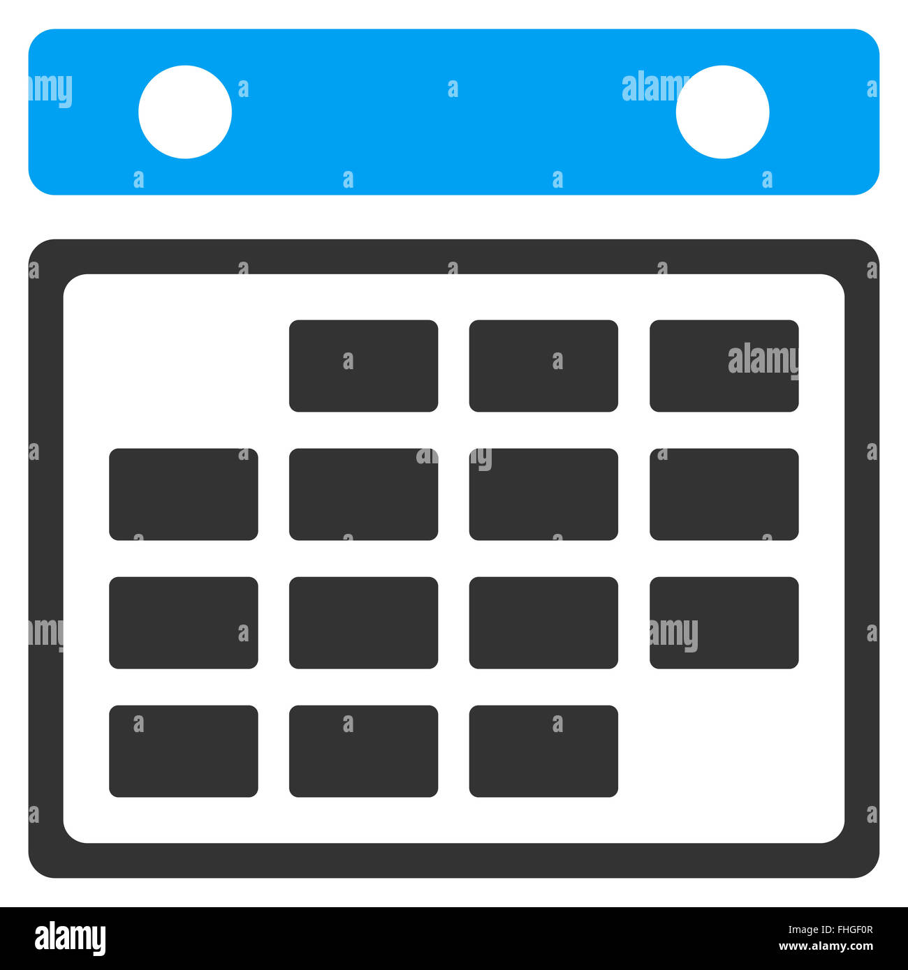 Month Calendar Icon Stock Photo - Alamy