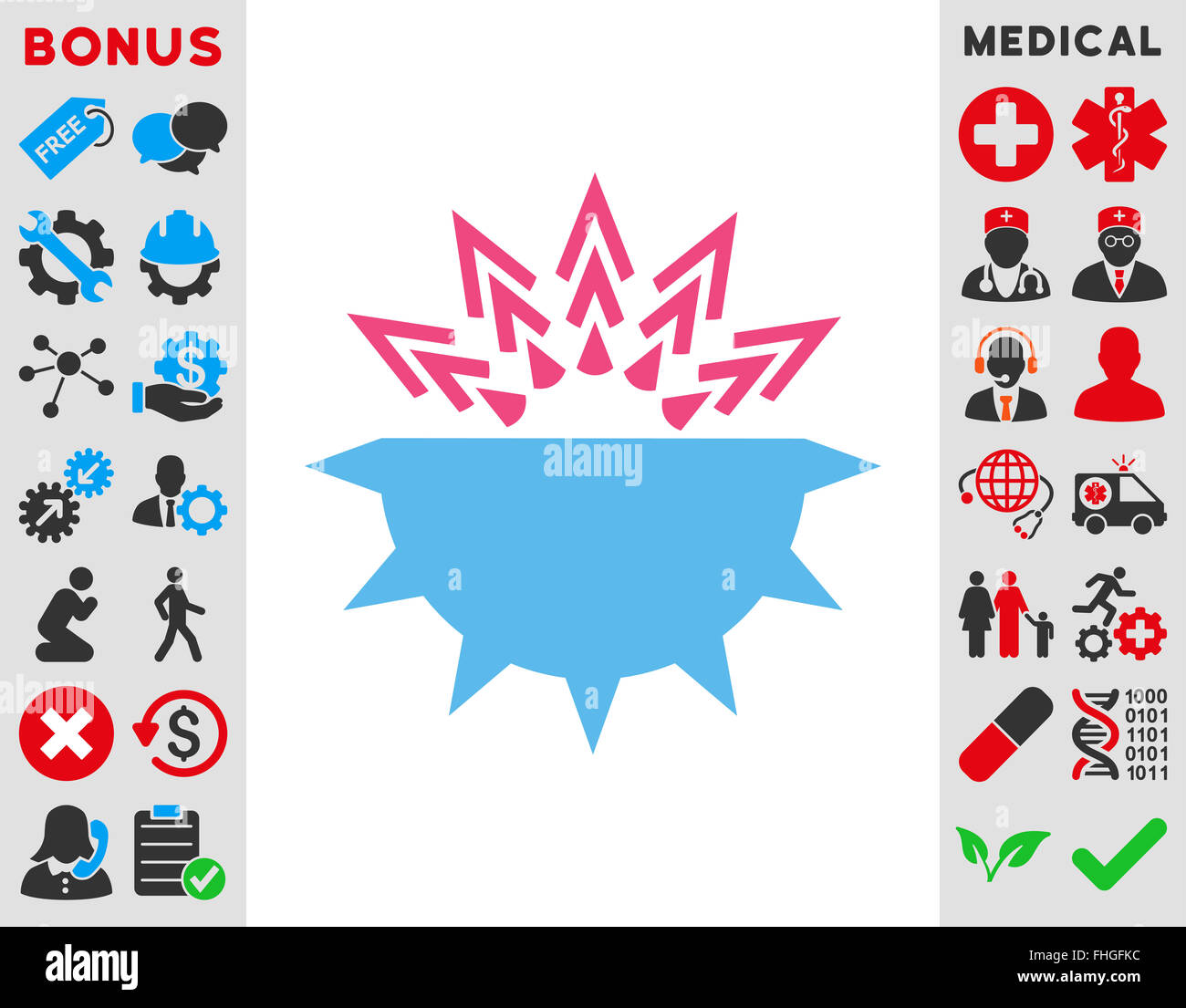 Viral Structure Icon Stock Photo - Alamy