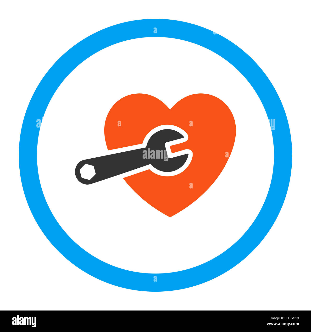 Heart Surgery Rounded Vector Icon Stock Photo - Alamy