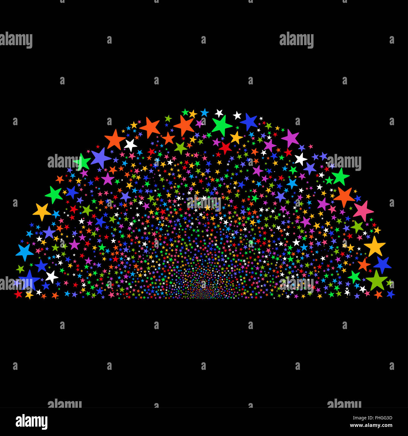 Sparkle Star Dome Stock Photo - Alamy