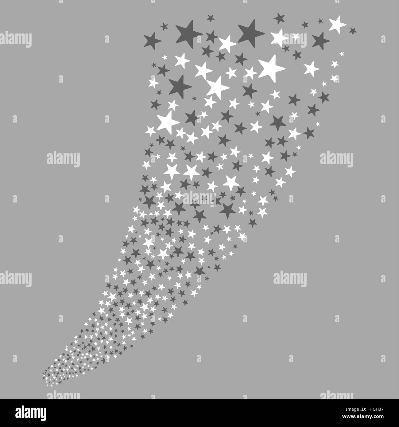 Pyrotechnic Star Salute Stream Stock Photo - Alamy