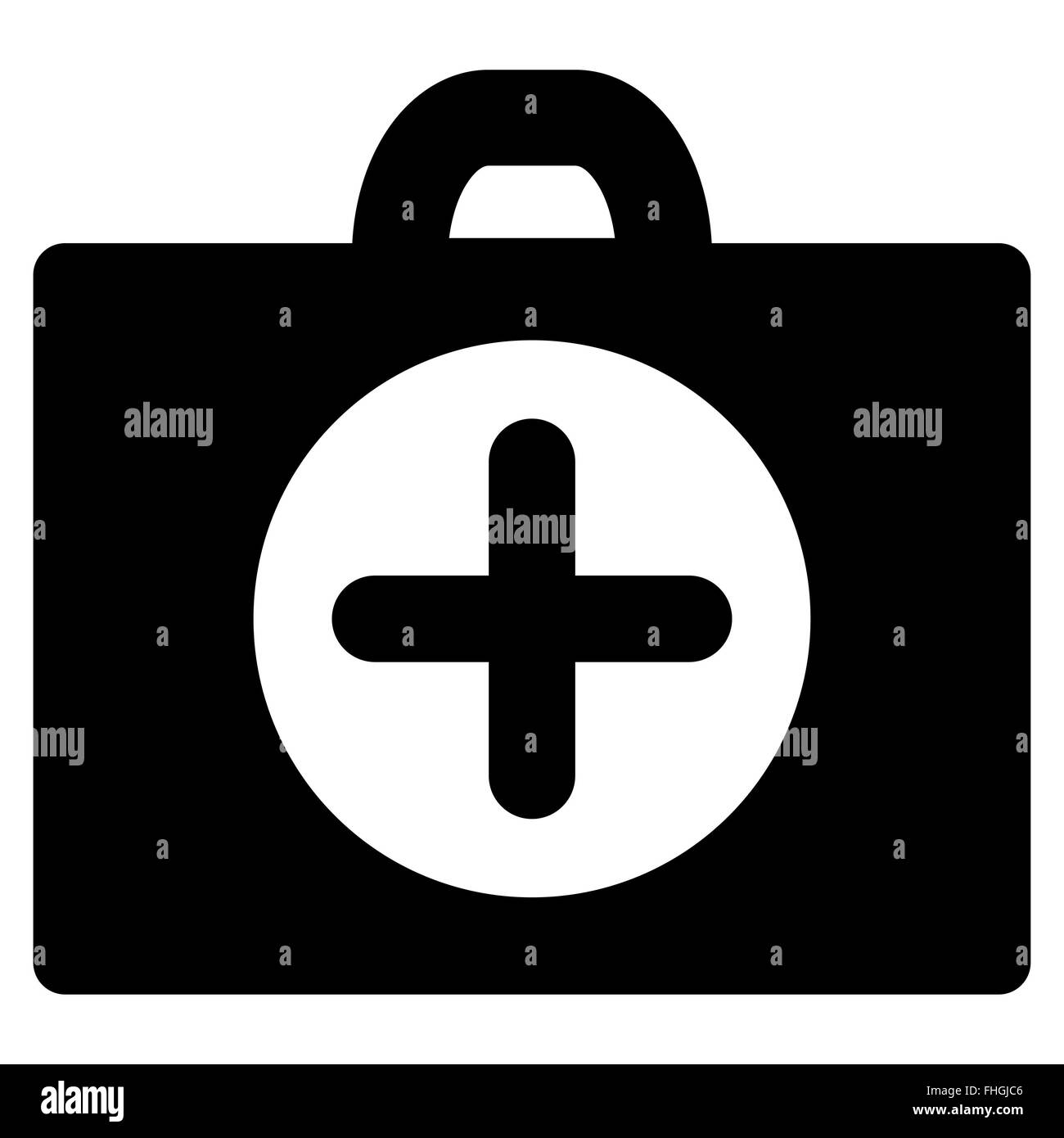 First Aid Icon Stock Photo - Alamy