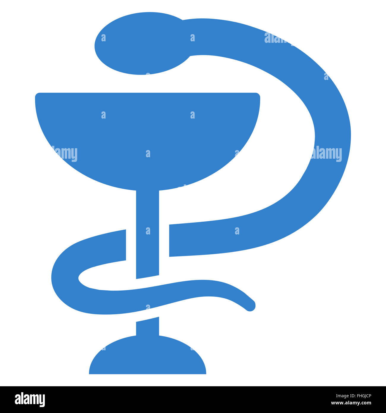 Snake Cup Icon Stock Photo - Alamy