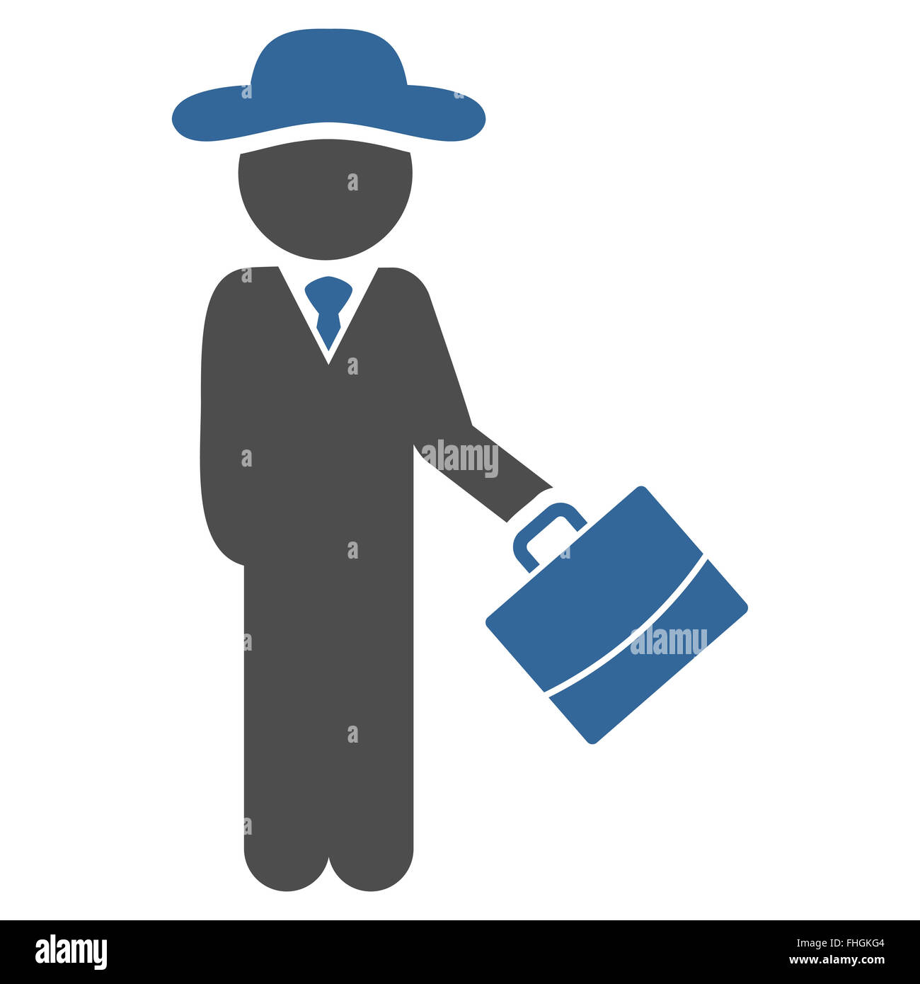 Agent Manager Icon Stock Photo - Alamy