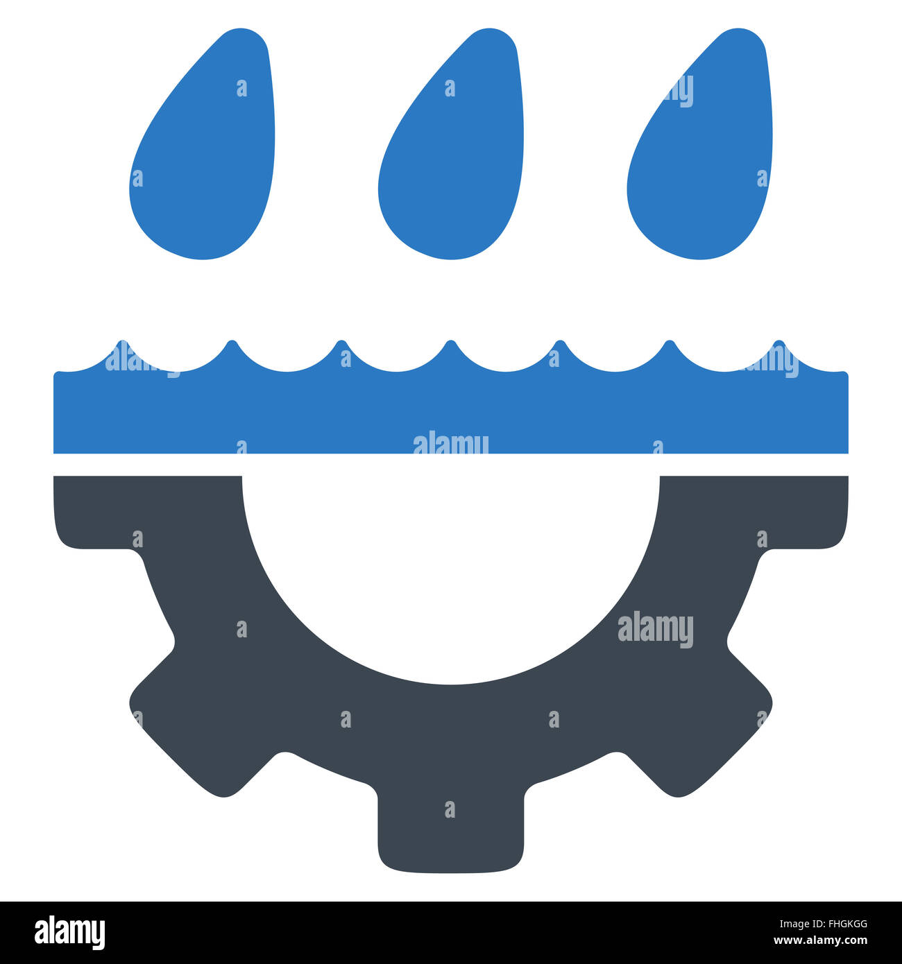 Water Service Icon Stock Photo - Alamy