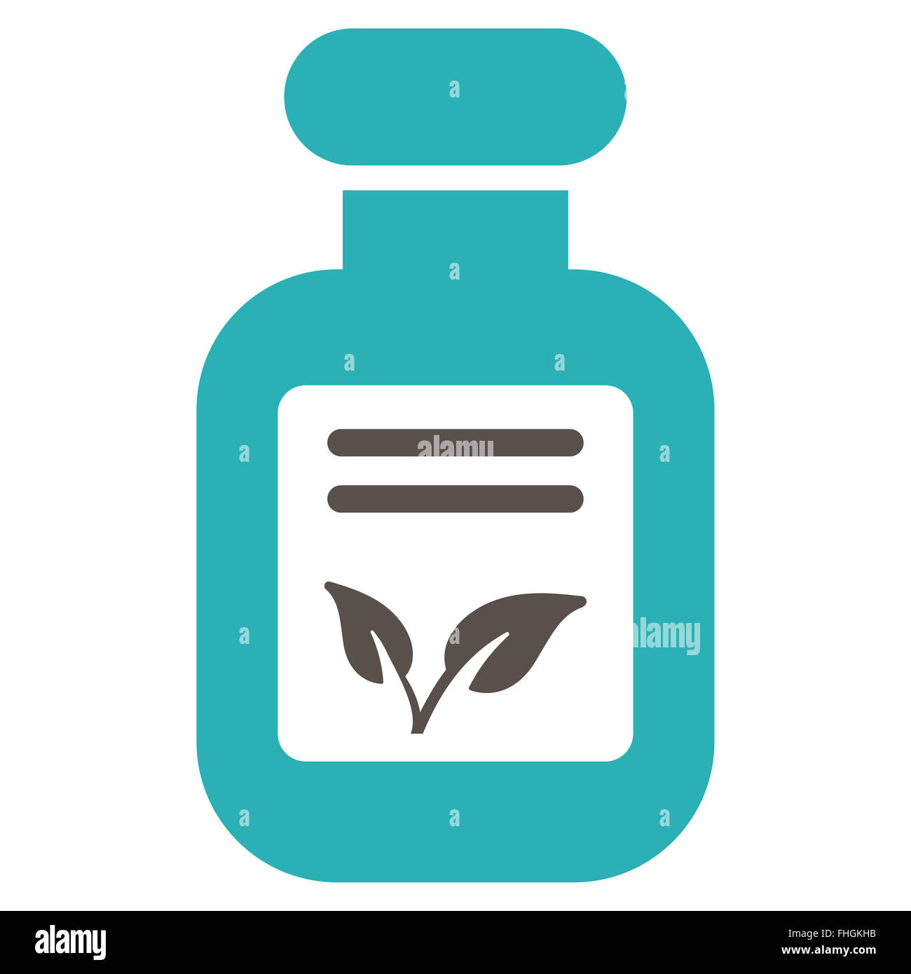 Natural Drugs Icon Stock Photo - Alamy