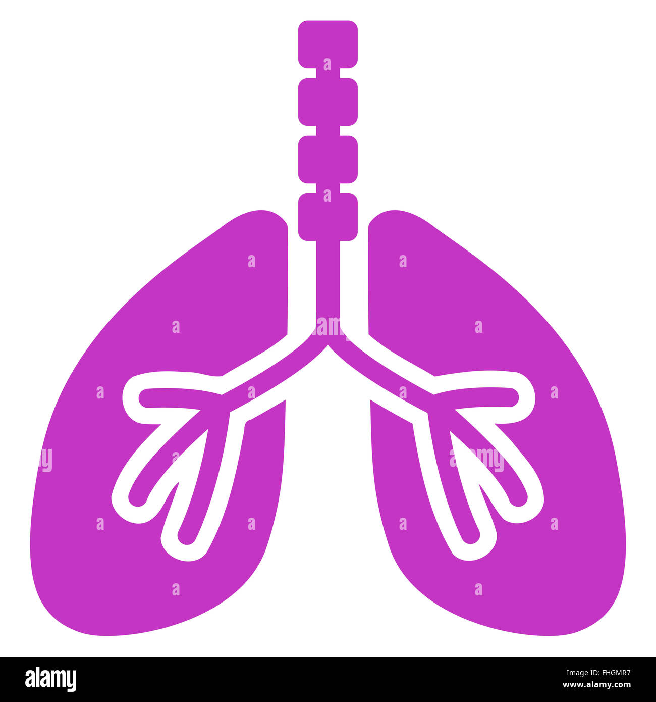 Breathe System Icon Stock Photo - Alamy