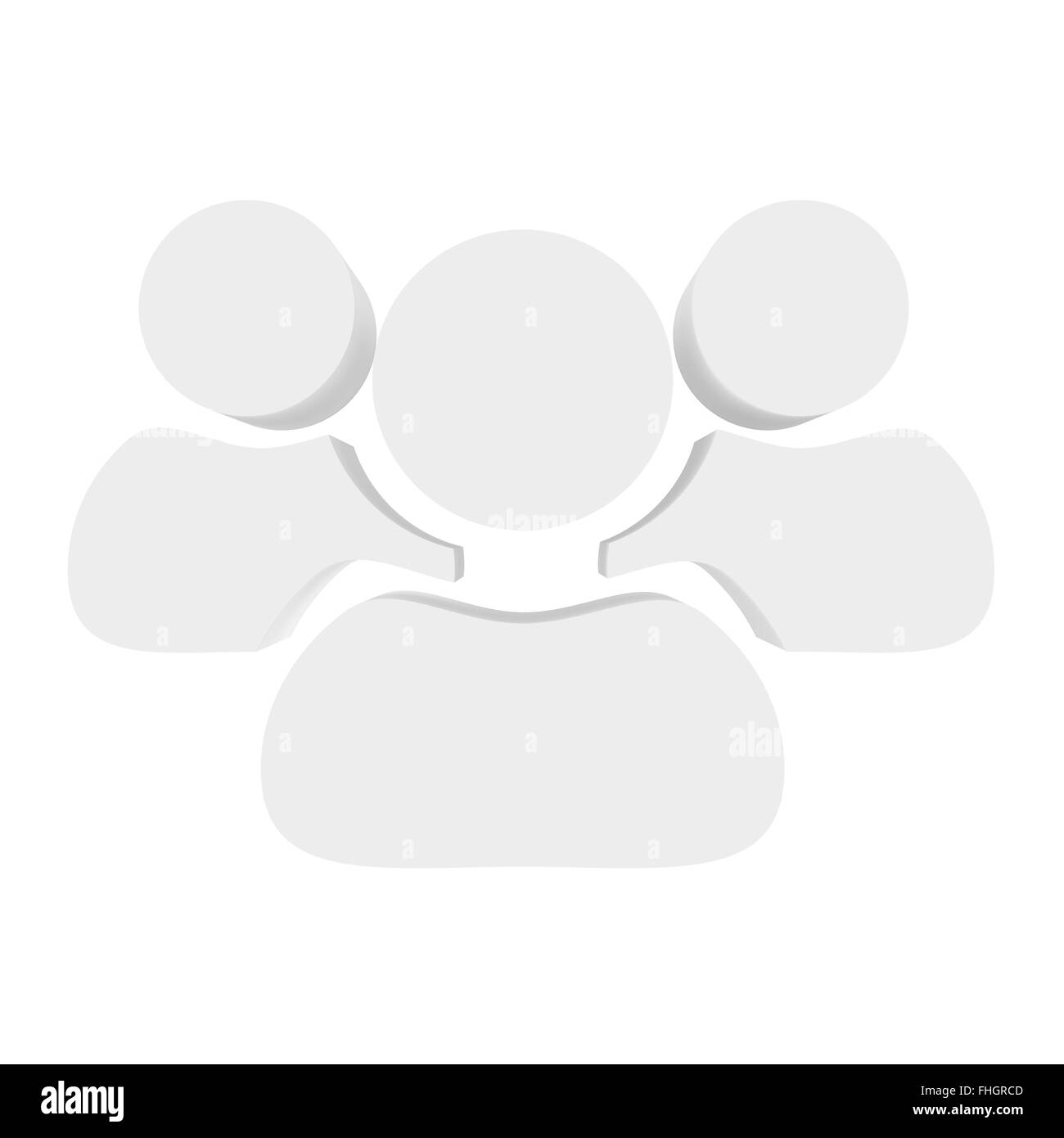 Business team icon on Black and White Stock Photos & Images - Alamy