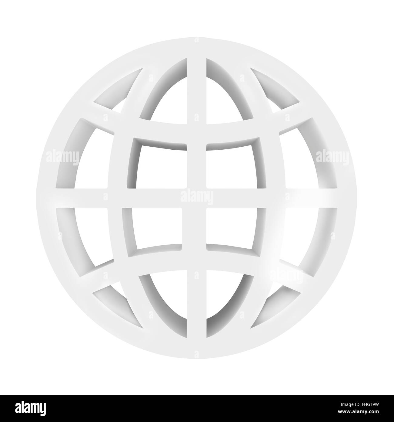 Earth globe icon global Black and White Stock Photos & Images - Alamy