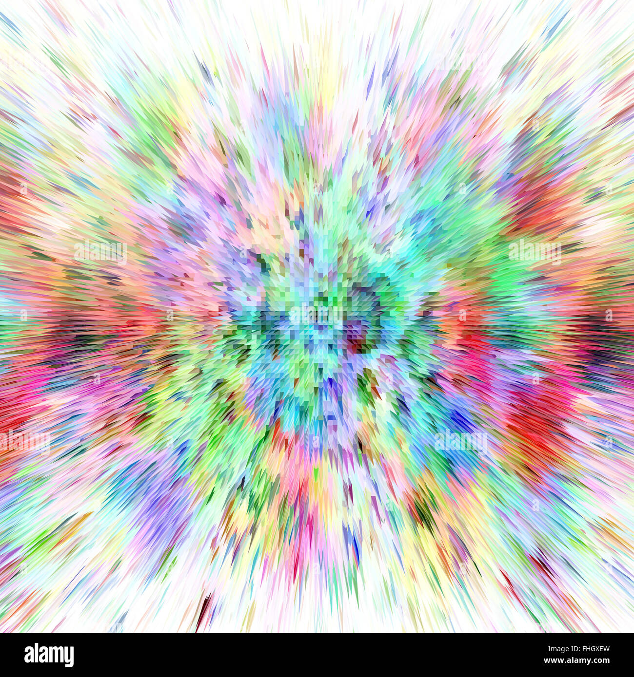 Abstract background of colors burst over white Stock Photo - Alamy