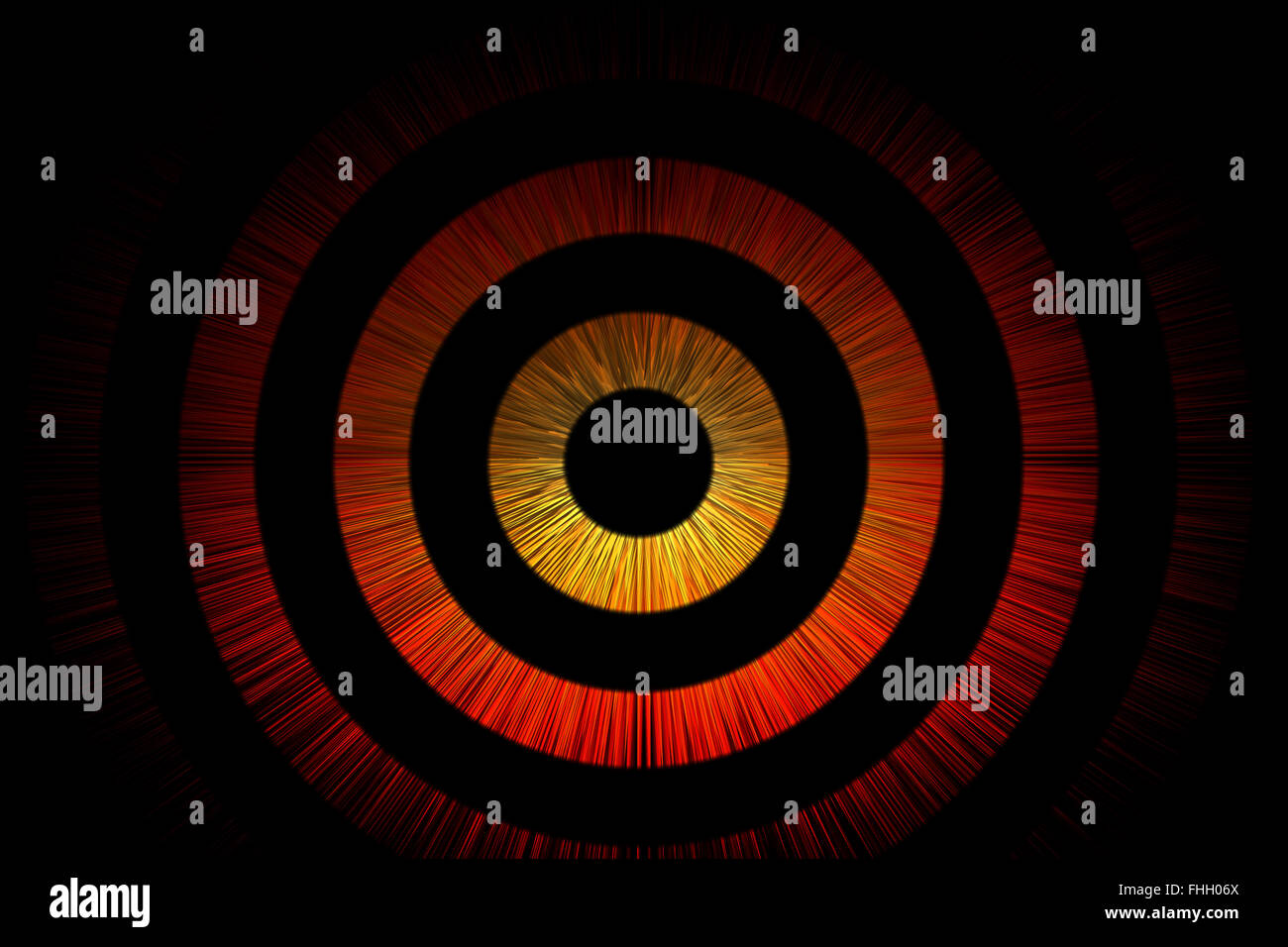 Abstract bullseye background of circles and point Stock Photo - Alamy