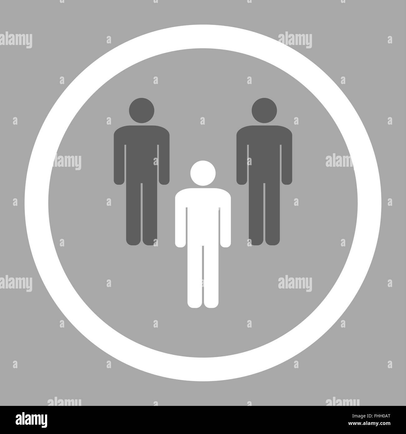 Community flat dark gray and white colors rounded vector icon Stock ...
