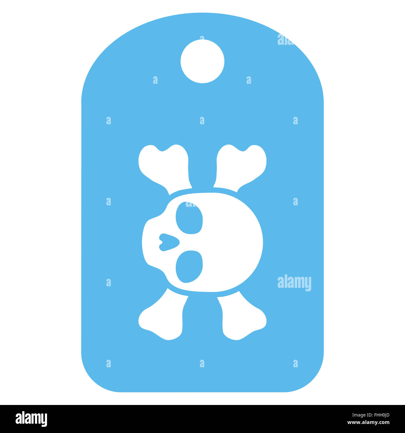 Morgue Mark Icon Stock Photo - Alamy