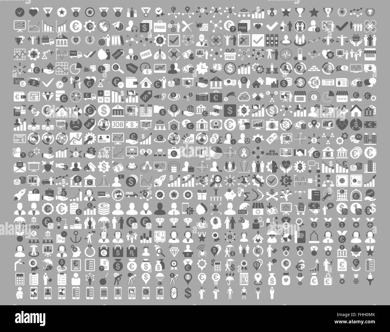 Application Toolbar Icons Stock Photo - Alamy