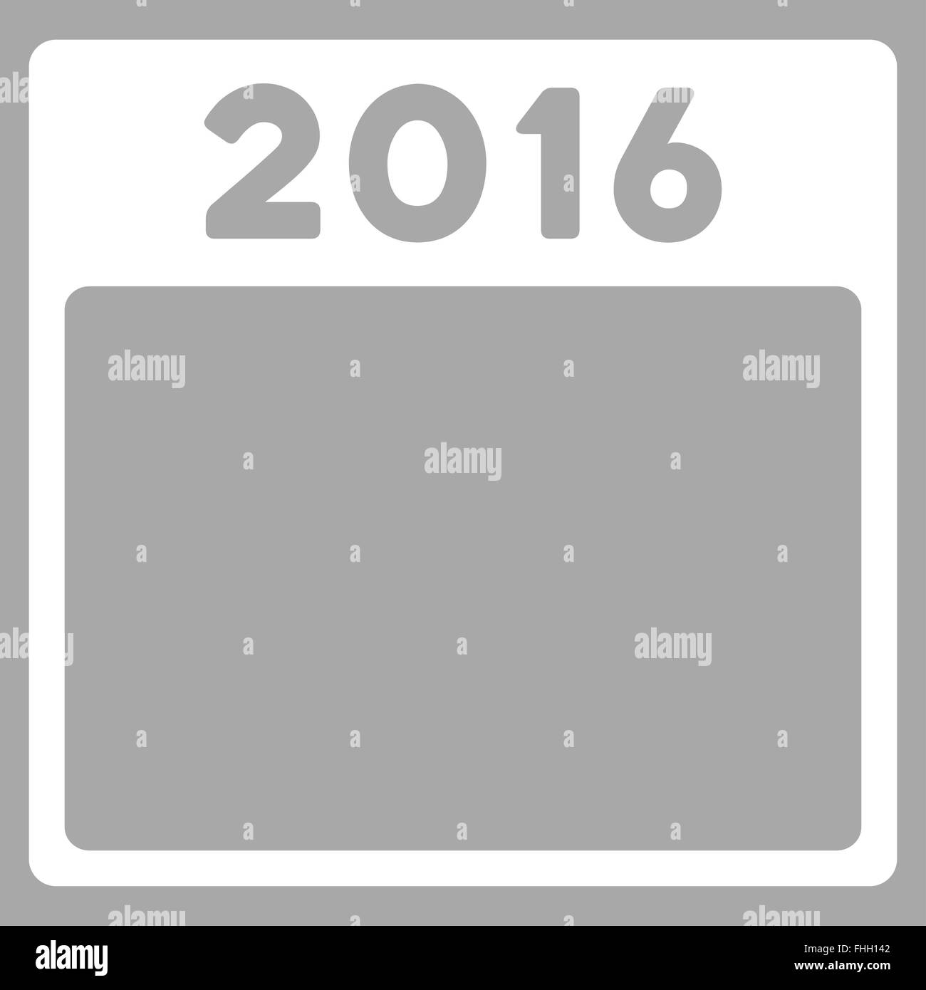 2016 Year Icon Stock Photo - Alamy