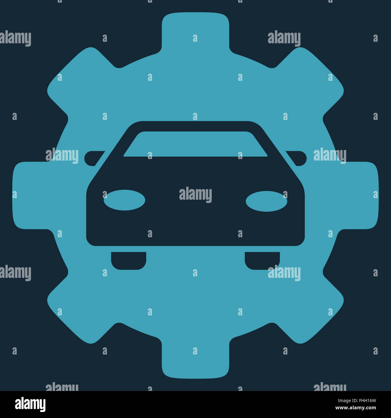 Automobile Service Icon Stock Photo - Alamy