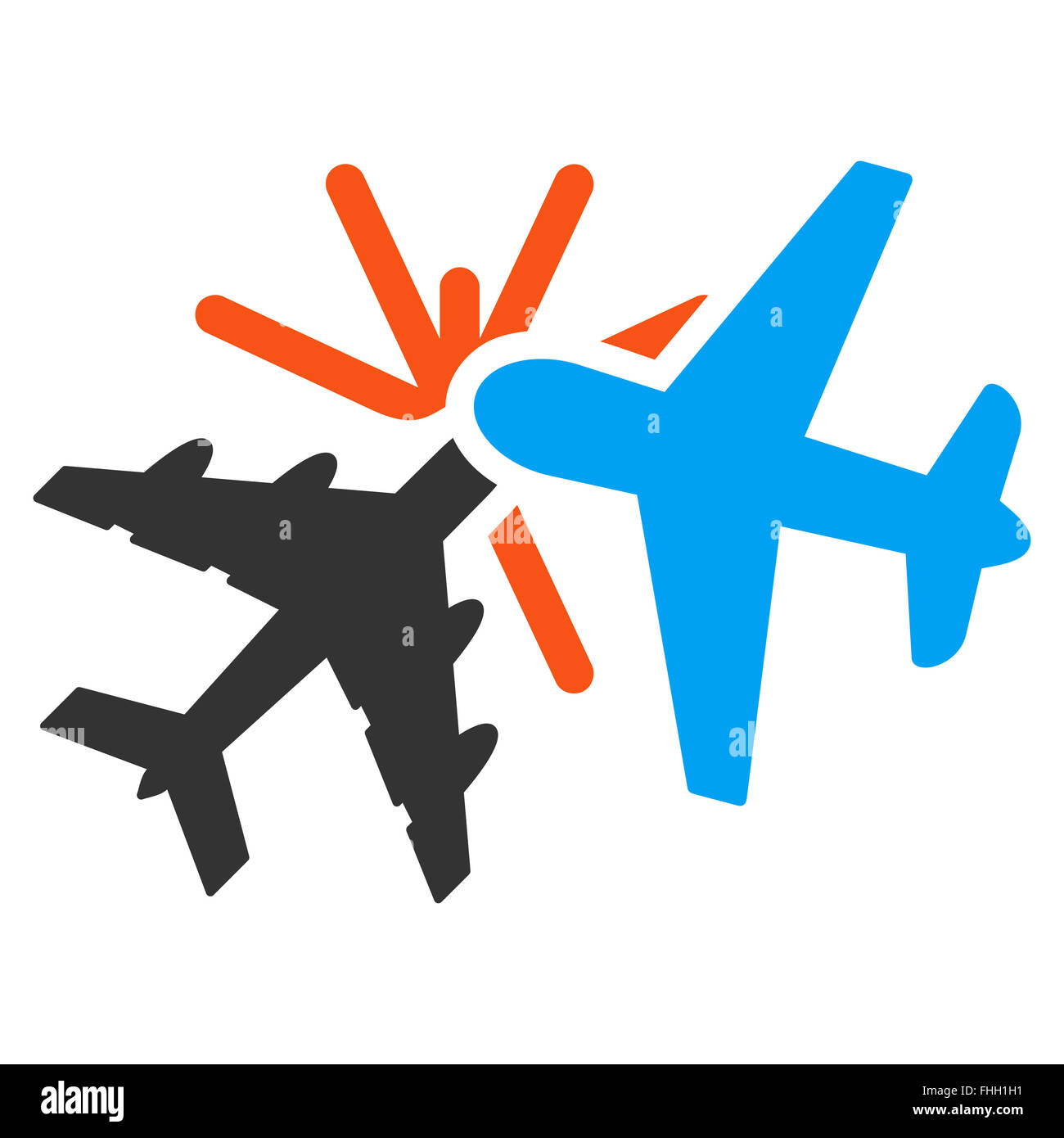 Crashing Plane Clipart