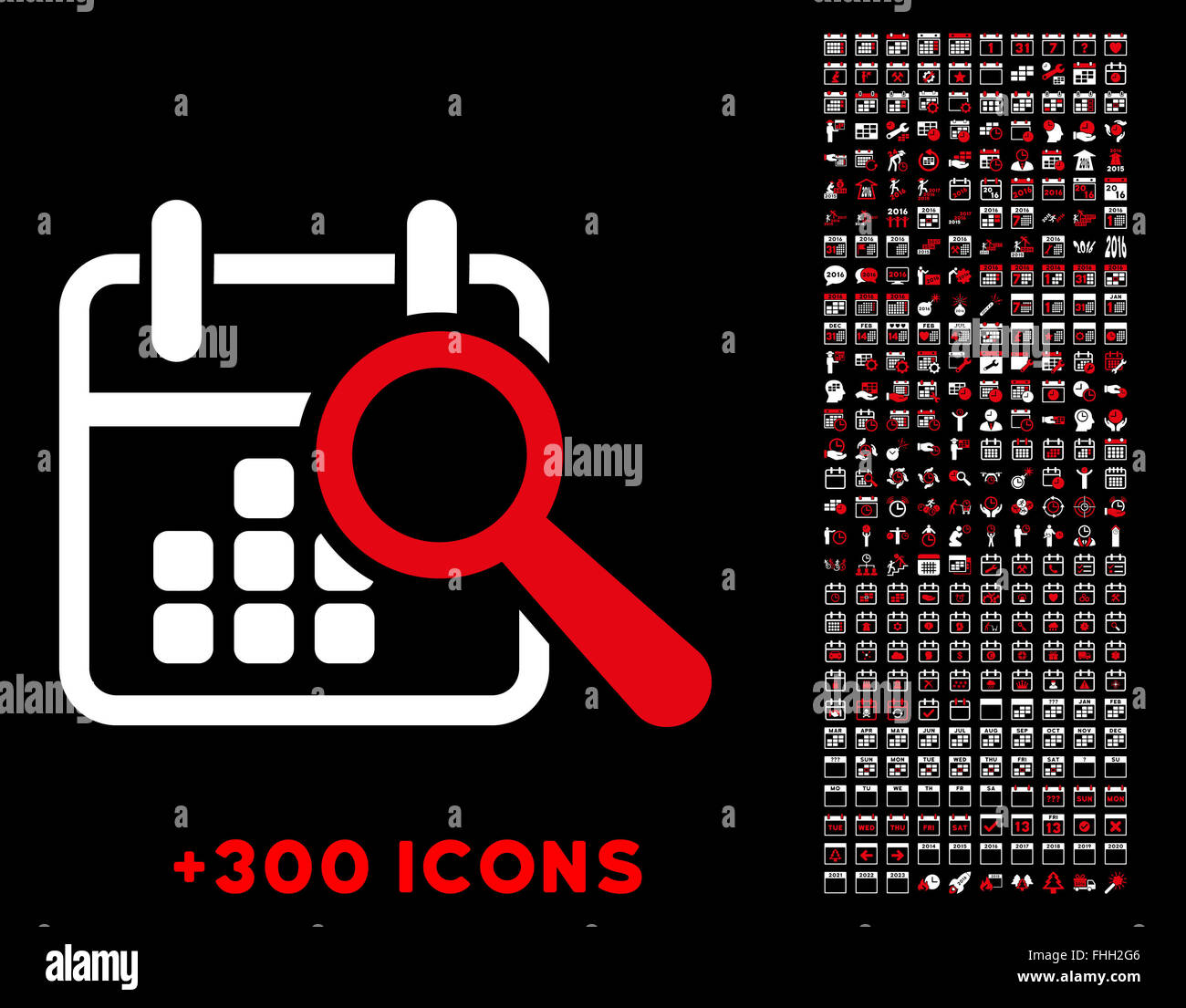 Find Date Icon Stock Photo - Alamy