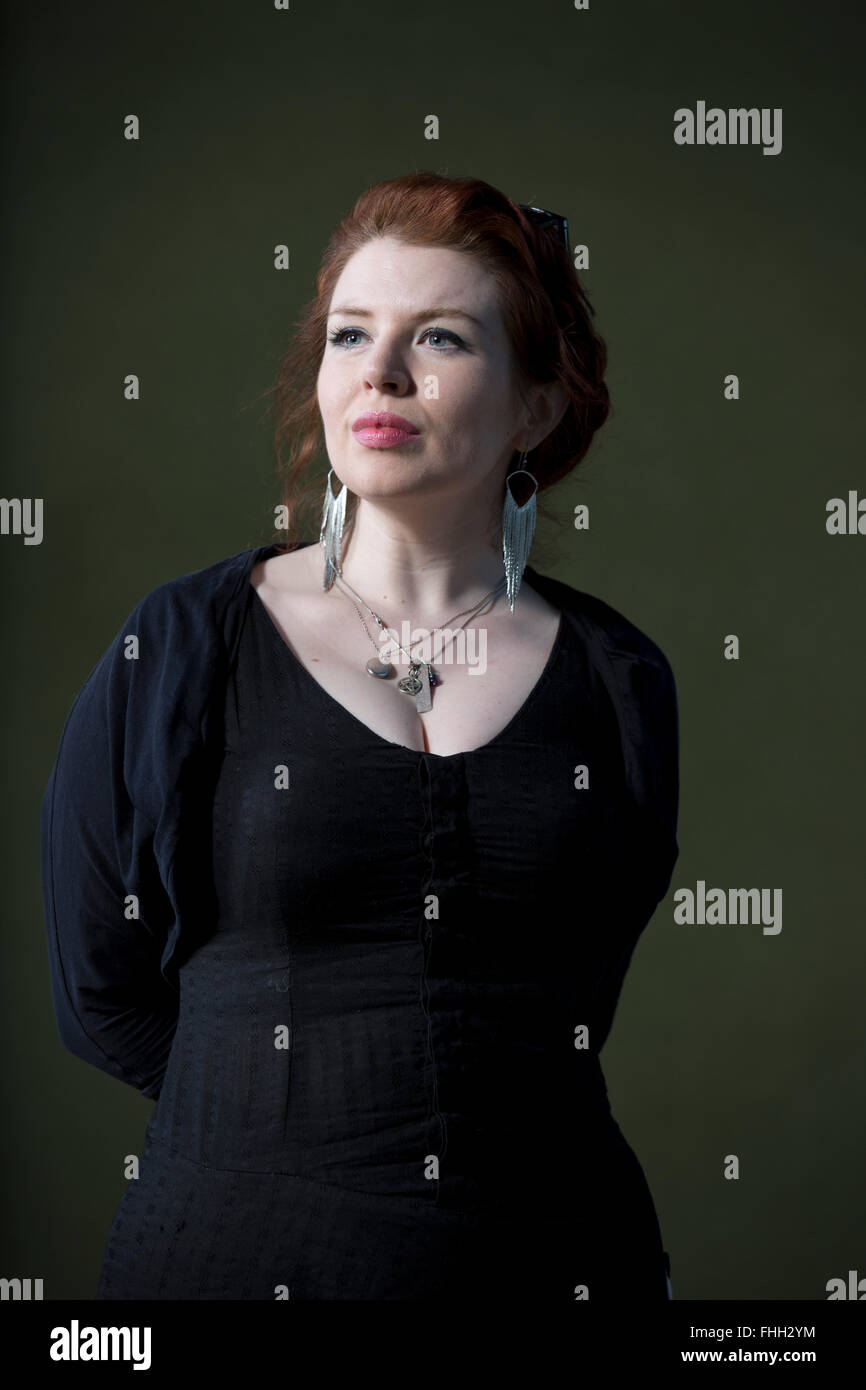 British writer and biographer Zoe Howe, pictured at the Edinburgh ...