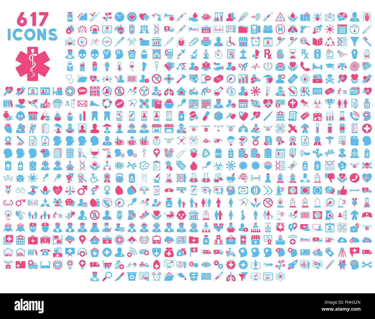 Medical icon collection Stock Photo - Alamy