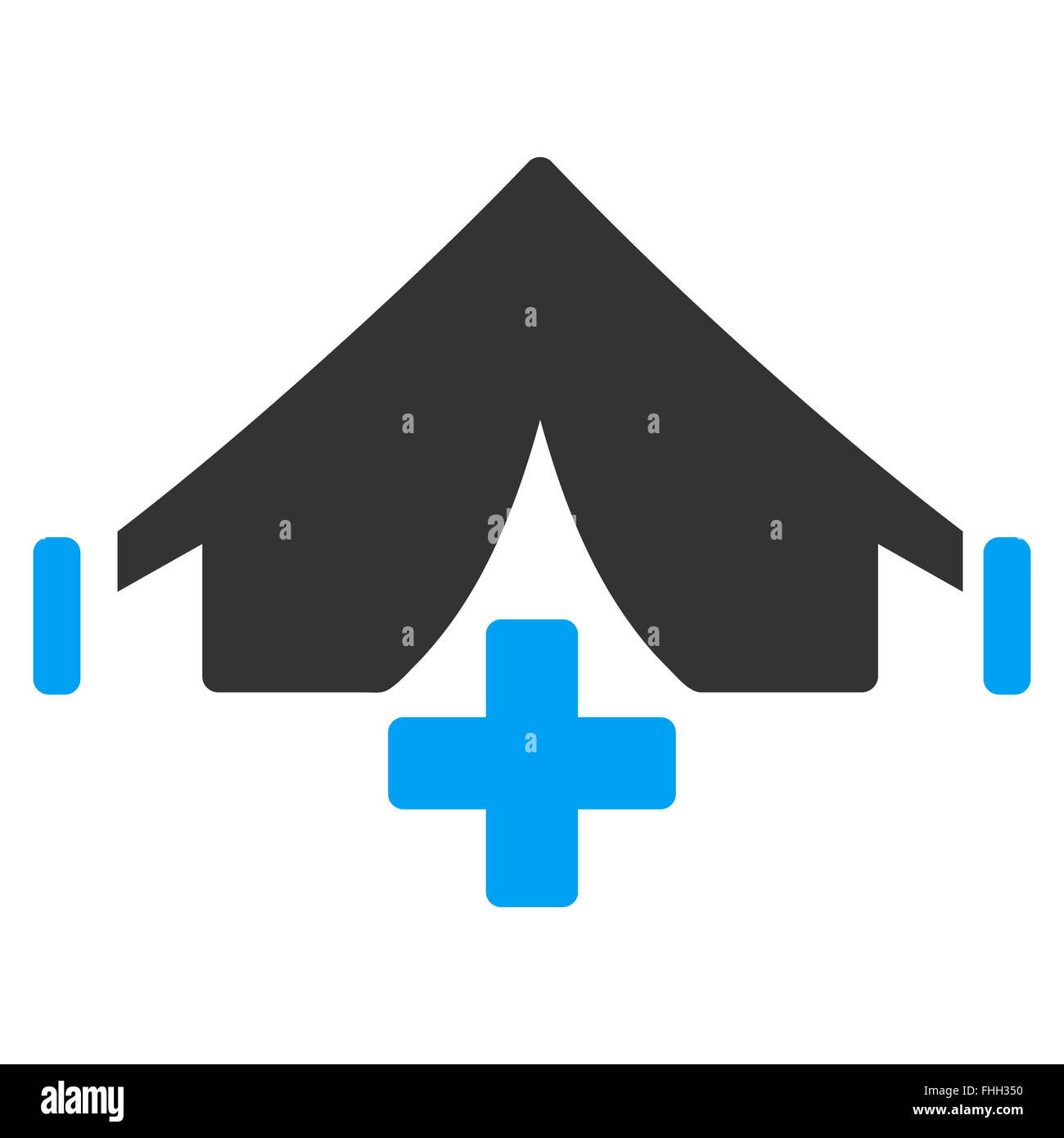 Filed Hospital Icon Stock Photo - Alamy