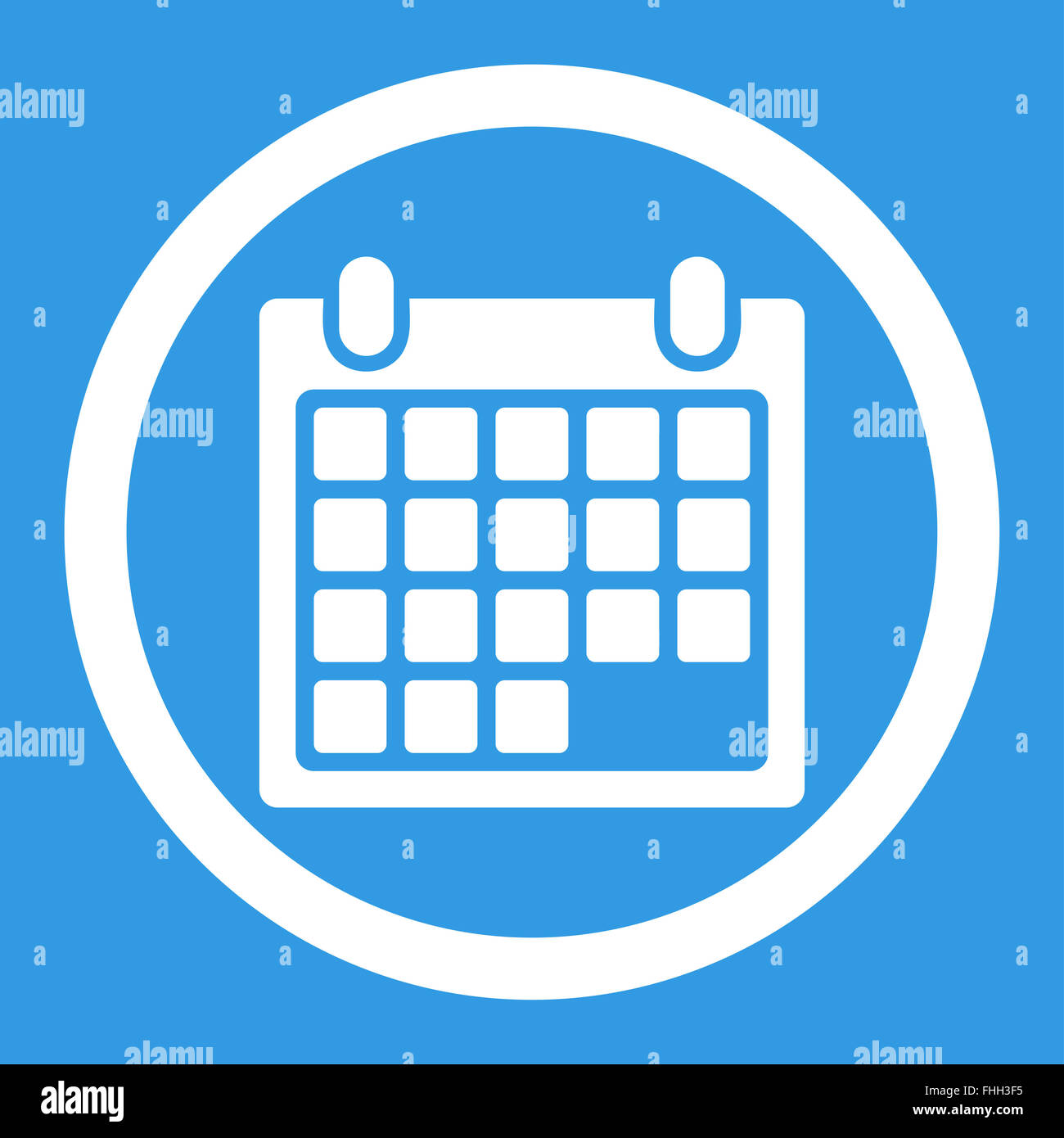 Month Rounded Vector Icon Stock Photo - Alamy
