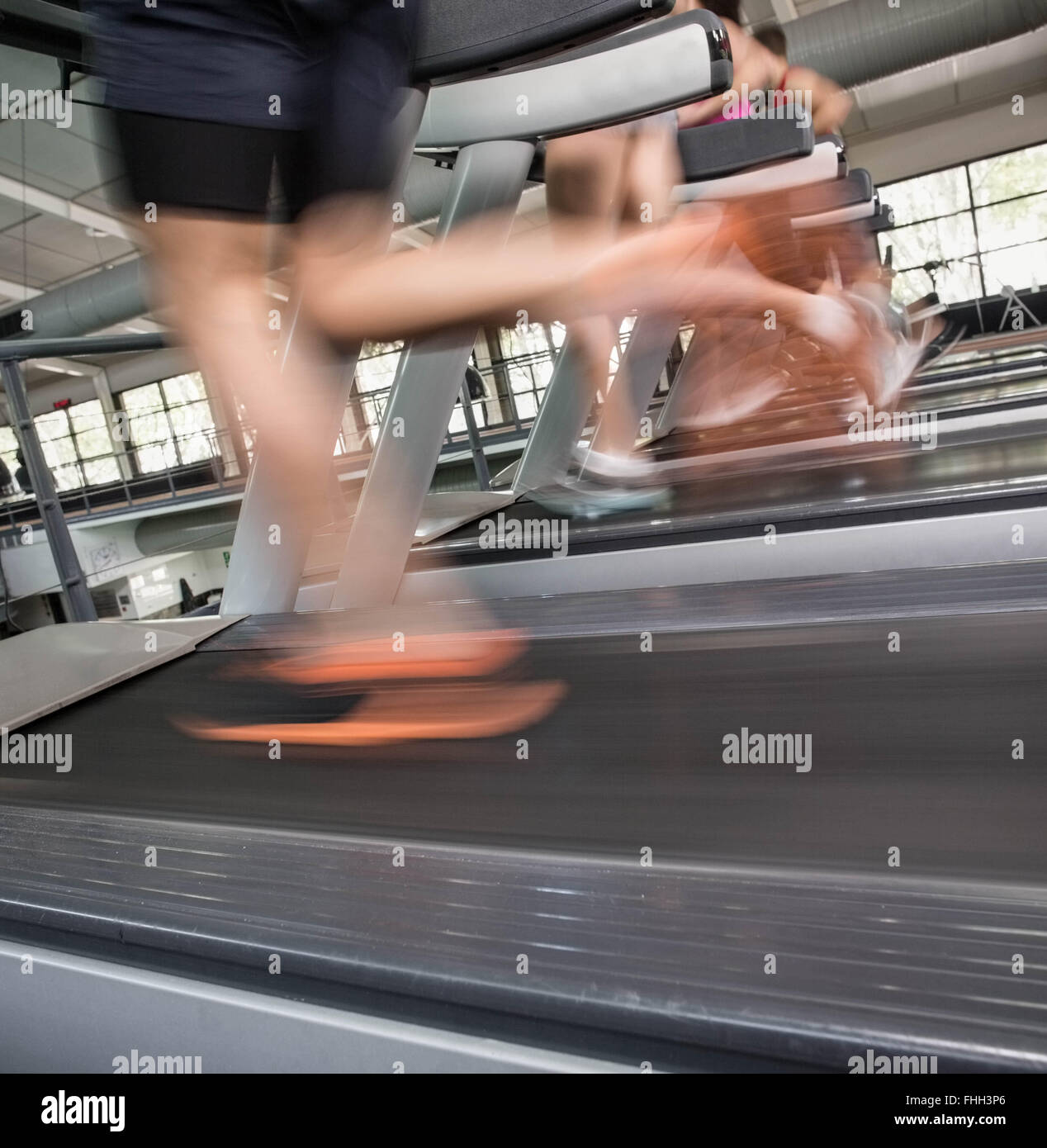 Running machine feet hi-res stock photography and images - Alamy