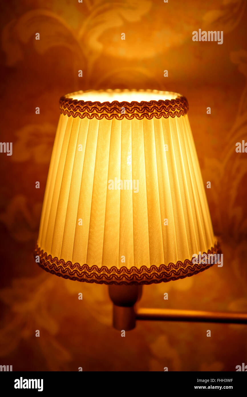 Elegant vintage classic light lamp Stock Photo - Alamy